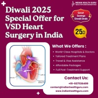 Diwali 2025: Special Offer for VSD Heart Surgery in India